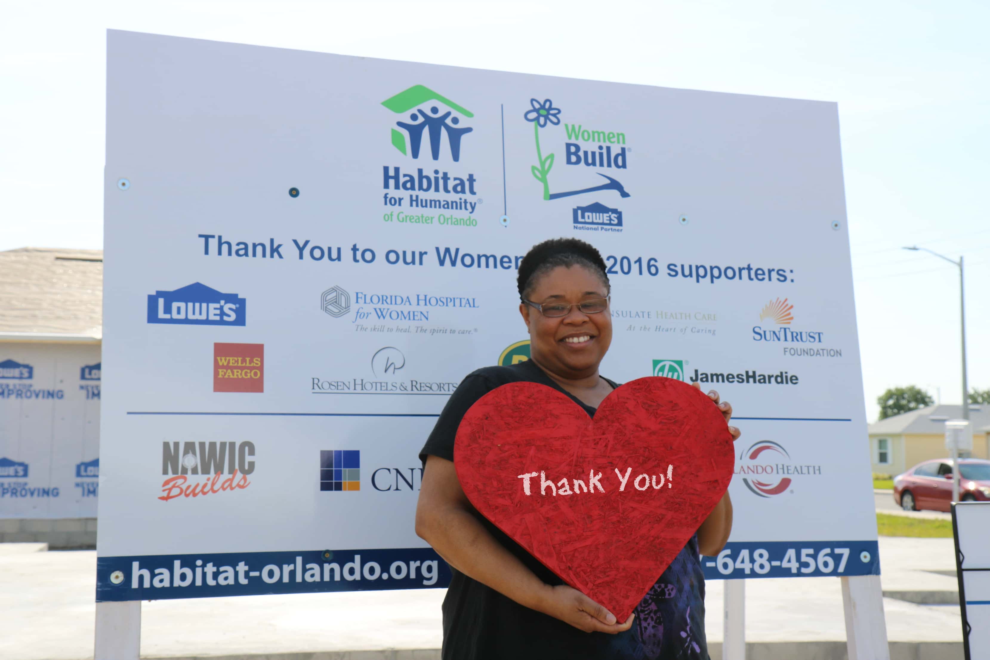 A thank you from Rhonza - Habitat for Humanity Greater Orlando ...